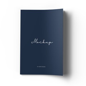 6 X 9 Inch Book Cover Mockup Psd and Jpg, Book Cover Presentation ...