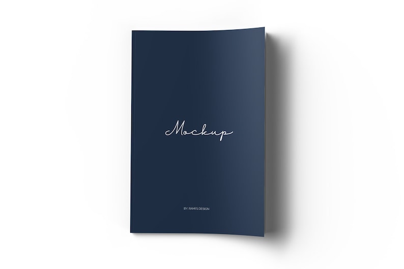 6 X 9 Inch Book Cover Mockup Psd and Jpg Book Cover - Etsy