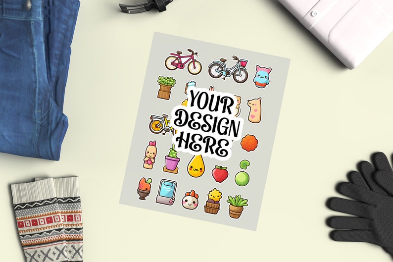 DTF Transfer Adhesive Mockup, Transfer Adhesive Visualization Tool ...