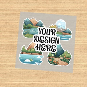 DTF Transfer Adhesive Mockup for Apparel, Transfer Adhesive Print ...