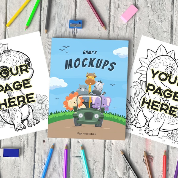 Coloring Book - Etsy