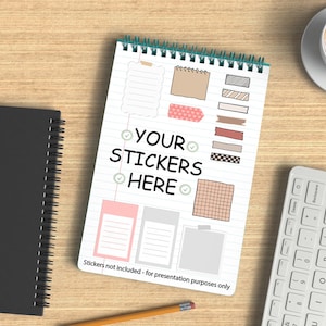 Editable Stickers Mockup Layout, High-resolution Sticker Mockup ...