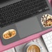 Open Laptop Stickers Psd Mockup, PSD Stickers Mockup, Laptop Stickers ...