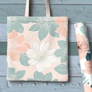 Bag and Paper Roll Mockup for Pattern Presentation, Paper Roll Pattern ...