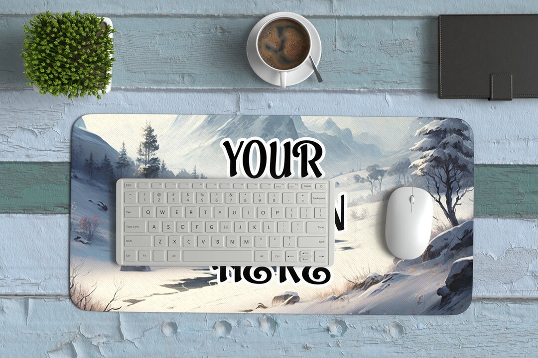 Workspace Desk Mat Presentation Mockup, Creative Workspace Mockup ...