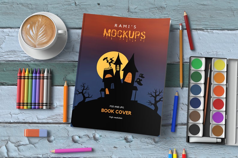 Coloring Book Mockup Coloring Book Tamplate Kdp Coloring - Etsy