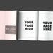 Front and Back Coloring Book Cover Mockup Psd and Jpg, Book Cover ...