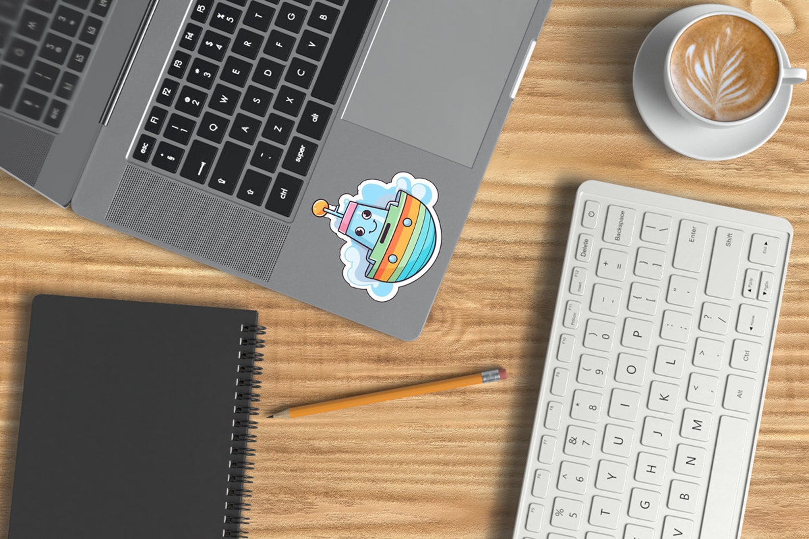 Editable Stickers Mockup Layout, High-resolution Sticker Mockup ...