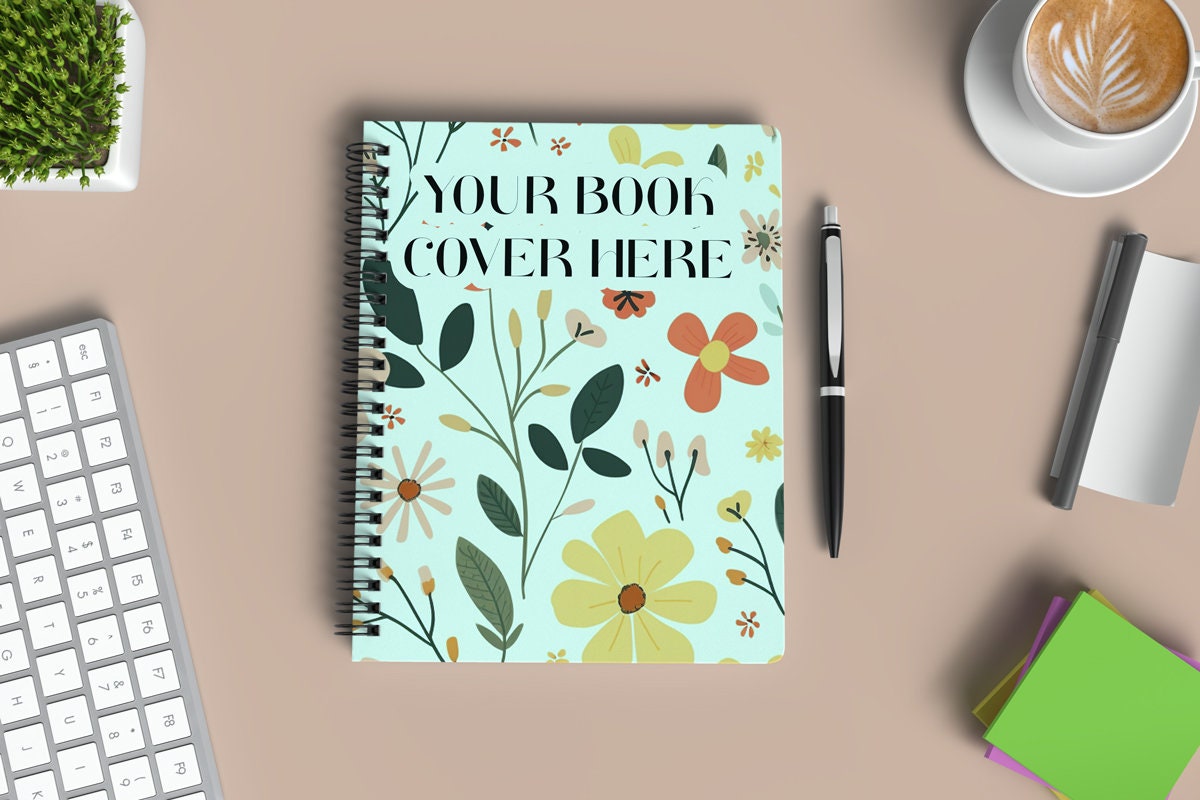 Spiral Notebook Sticker Design Showcase Book Cover Sticker - Etsy
