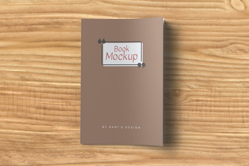 6 X 9 Inch Book Cover Mockup Psd and Jpg Book Cover - Etsy