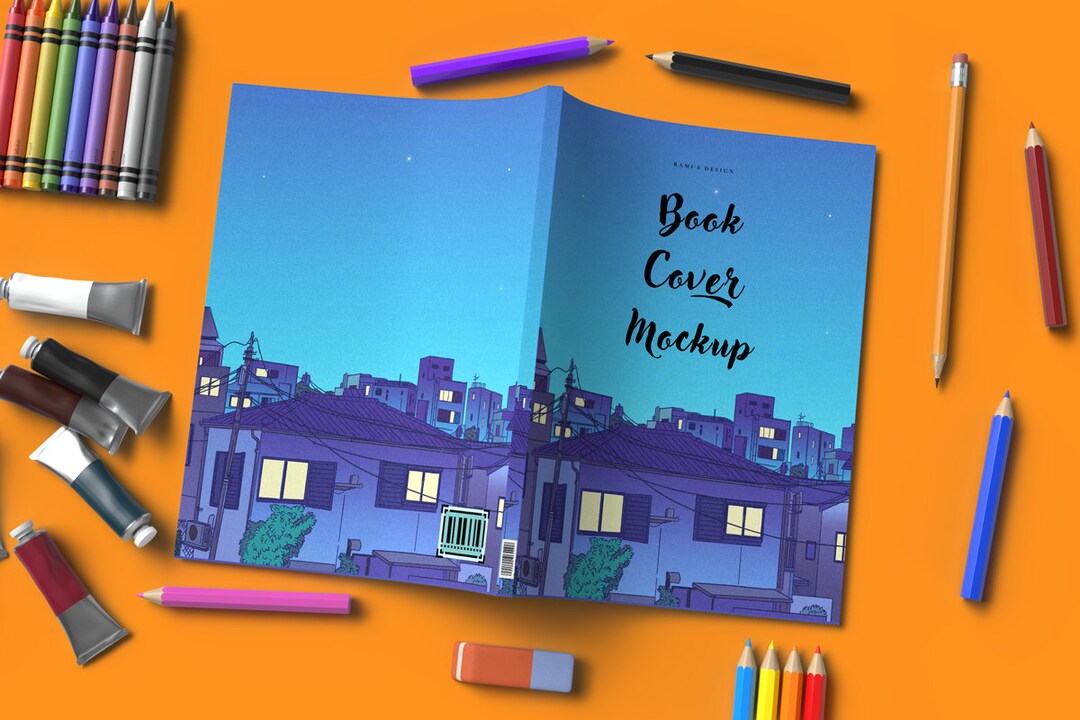 Coloring Book Mockup, Coloring Book Tamplate, Kdp Coloring Book Cover ...