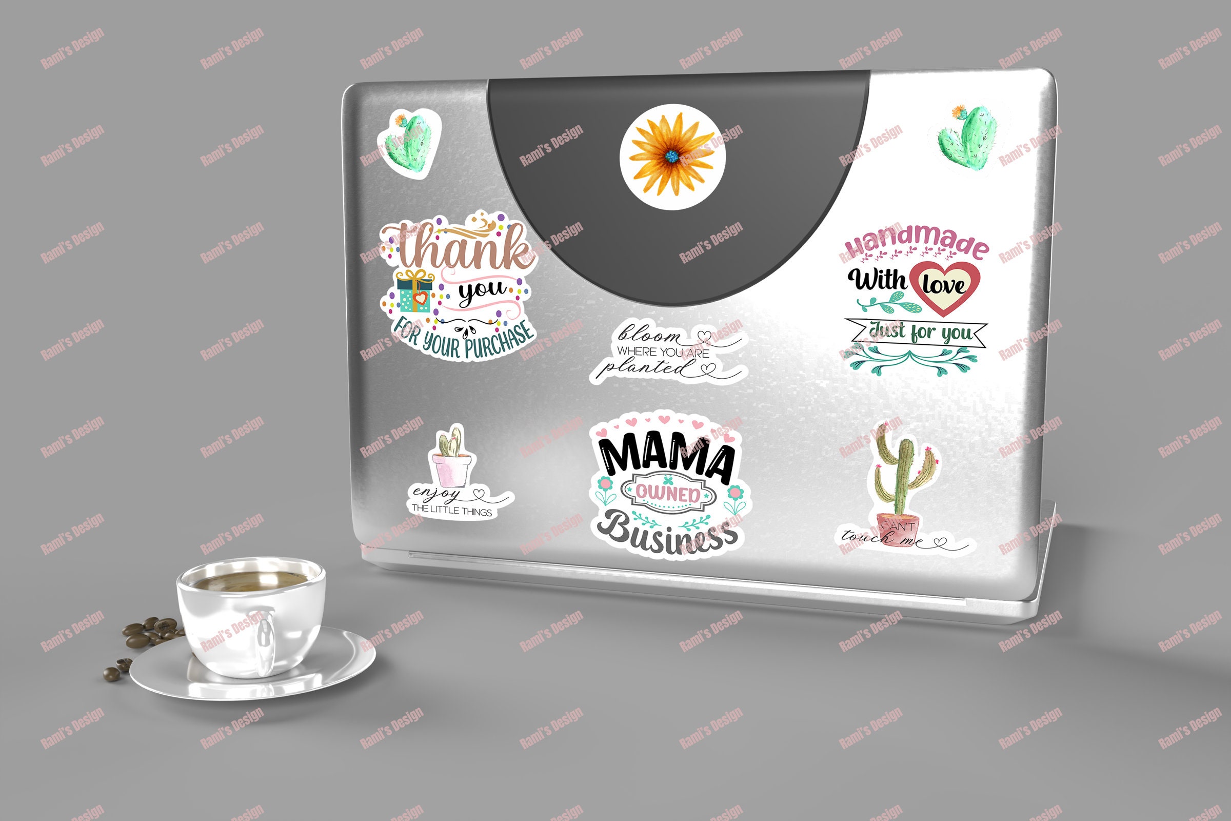 Stickers Mockup Bundle Sticker Pack Mockup Sticker Sheet - Etsy
