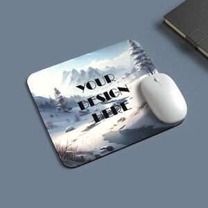 Editable PSD Mouse Pad Mockup, Mouse Pad Showcase Presentation, Mouse ...