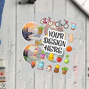 DTF Transfer Adhesive Mockup, Transfer Adhesive Visualization Tool ...