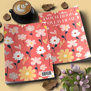 6 X 9 Front and Back Cover Book Mockup Psd and Jpg, Front and Back ...