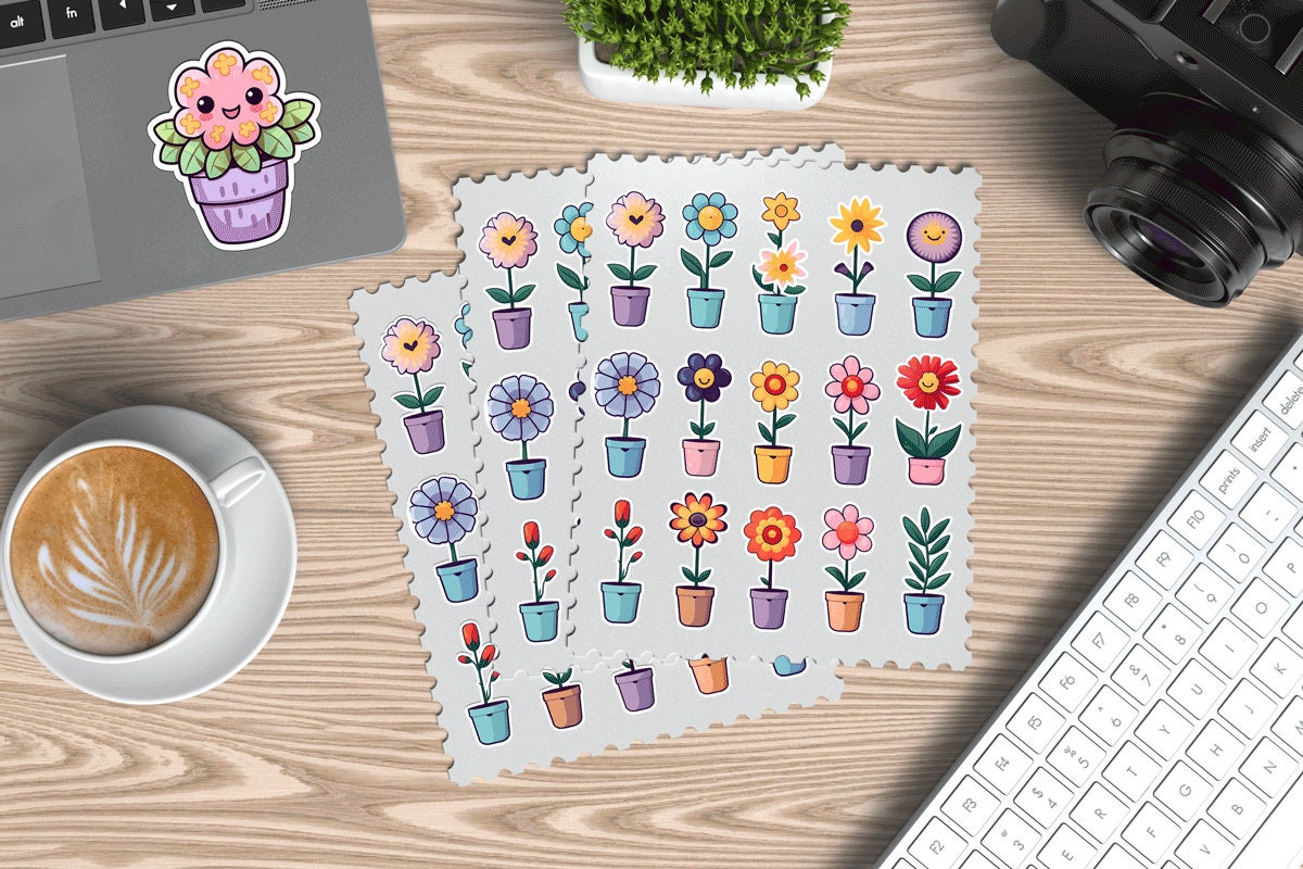 Stickers Sheet Mockup Psd and Png, Sticker Sheet Presentation Mockup ...