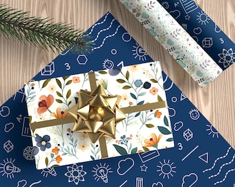 Top View Wrapping Paper Roll Mockup - Etsy