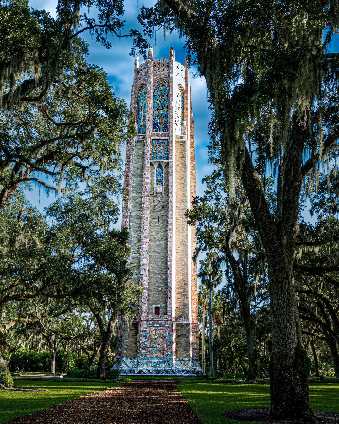 Bok Tower Gardens Print/lake Wales/florida/pink Marble/girls Room ...