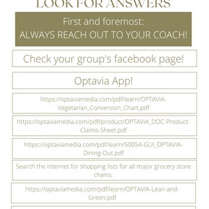 OPTAVIA 5 and 1 PRINTABLE and FILLABLE | Letter Size 8.5x11 | 5 and 1 ...