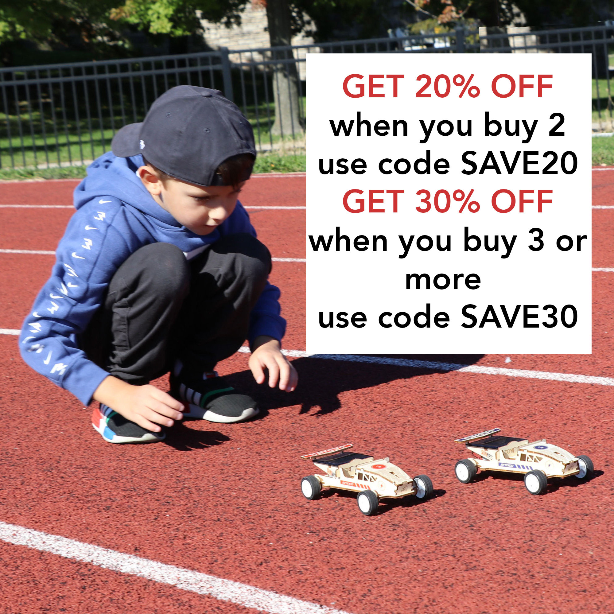 Solar Wooden Race Model Car Kit Toy - STEM Projects for Kids DIY ...