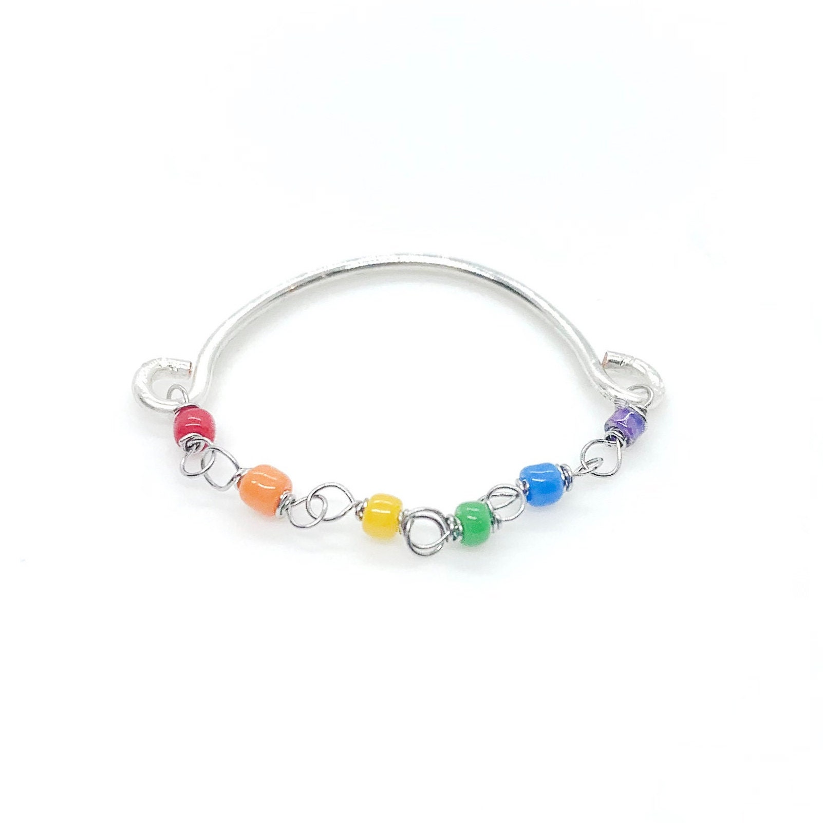 Pride Flag Rings Seed Bead Ring - Etsy