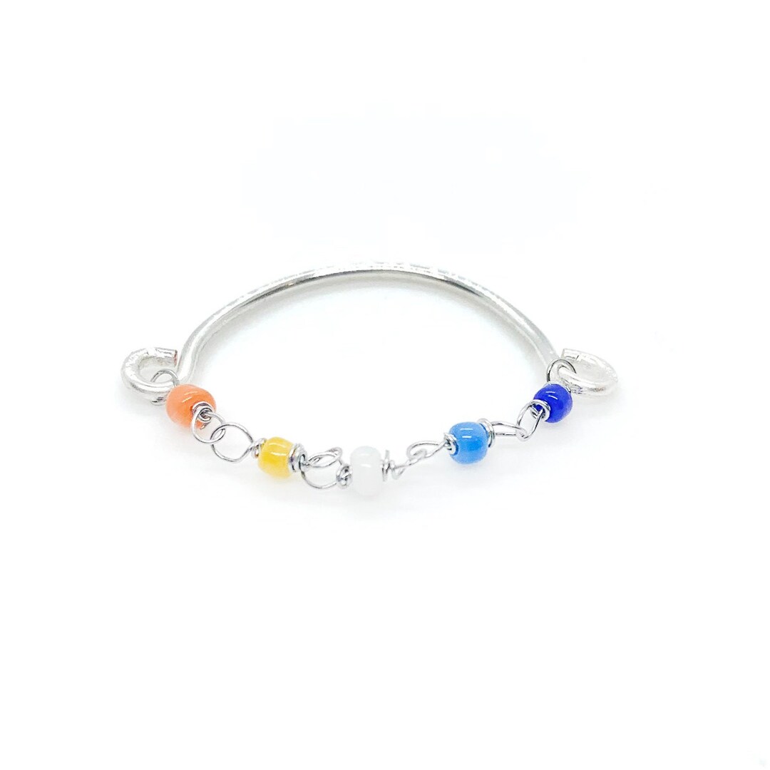 Aroace Ring Seed Bead Ring Pride Flag Ring - Etsy