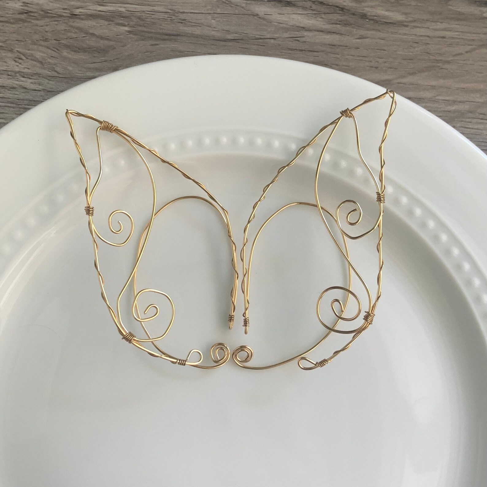 Elf Ear Cuffs Wire Ear Wraps Mystical Elf Ears - Etsy