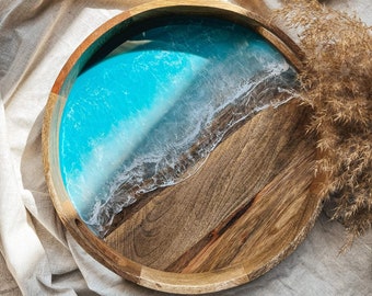 Coastal Epoxy Tray - Etsy