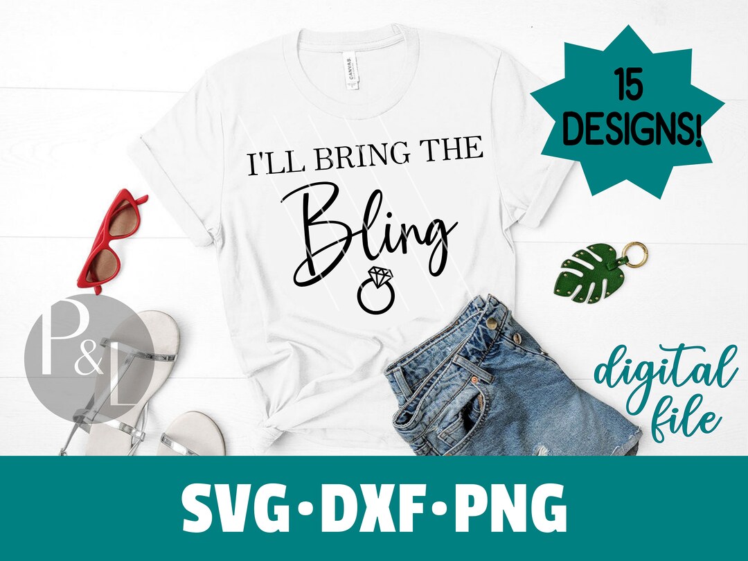 I'll Bring the Bling Bachelorette Party Package DIGITAL DOWNLOAD Only ...