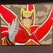 Anime Paintings, Handmade Stretched Acrylic Canvas Paintings Varnished ...