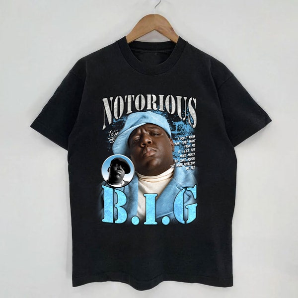 Biggie Smalls Shirt - Shop Online - Etsy