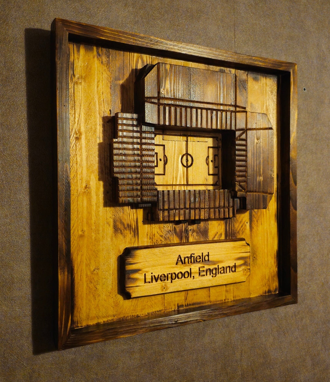 Liverpool F.C Anfield Stadium. Liverpool Gift Gift for Him, Anniversary ...