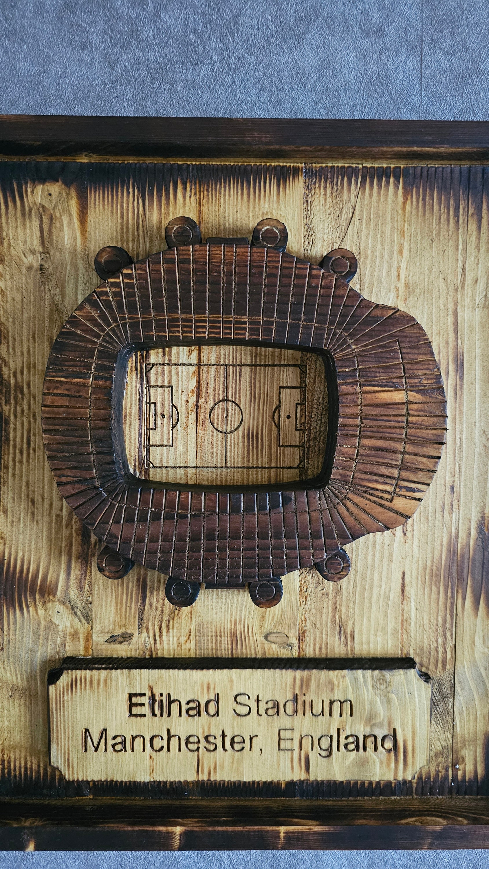 Man City Stadium. Man City Gift Gift for Him, Anniversary Gift ...