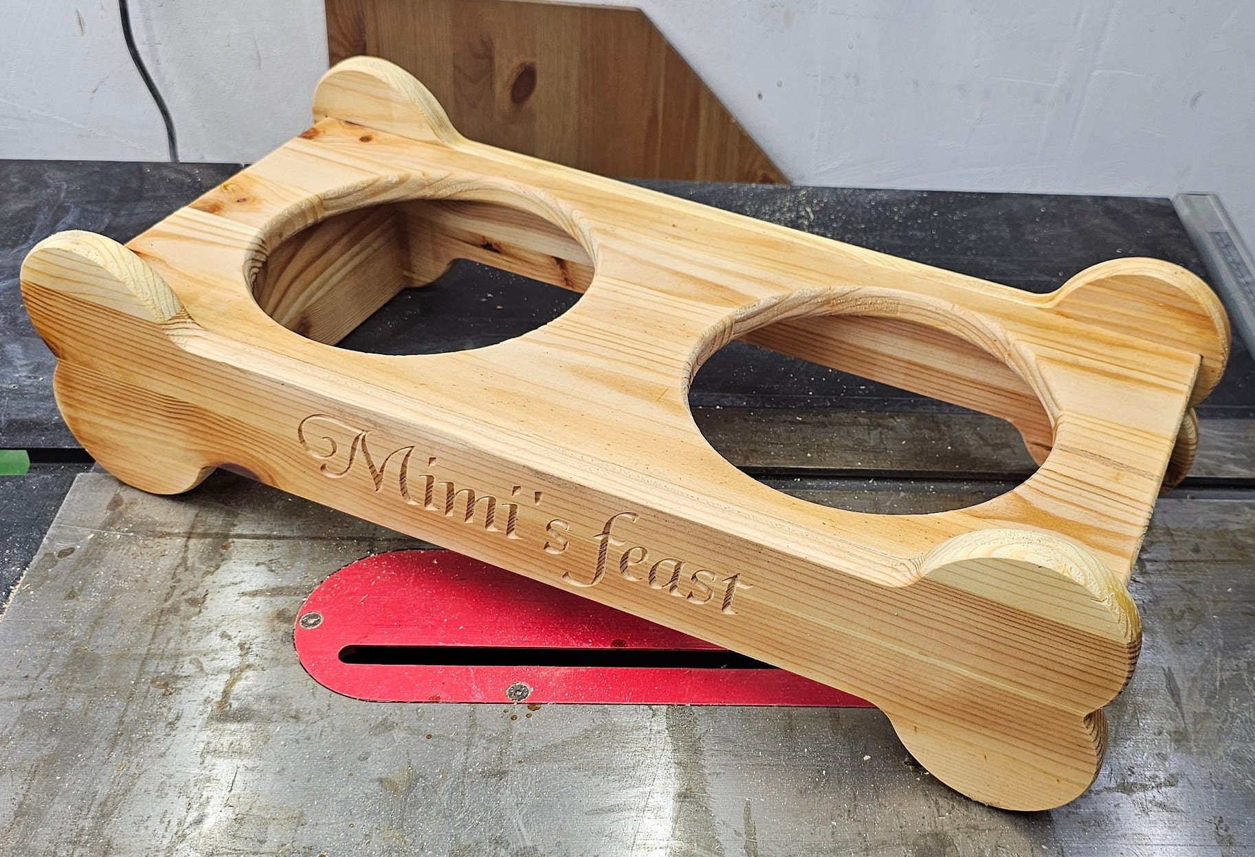 CNC Router Project Files. Dog Bowl Stand, Dog Food Stand, Cat Bowl ...