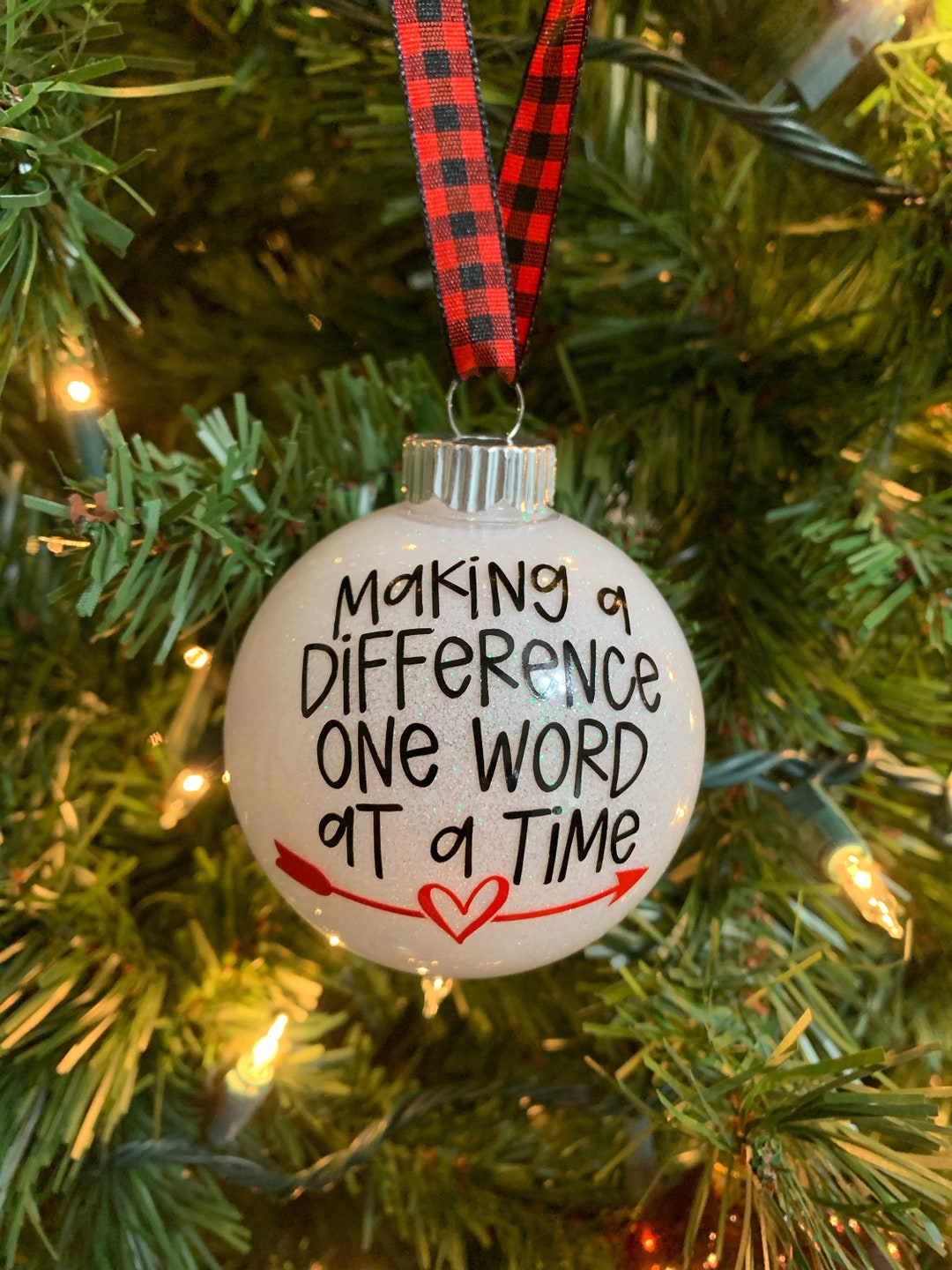 Speech Language Pathologist Christmas Ornaments - Etsy