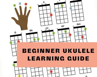 Beginner Ukulele Chords, Ukulele Learning Guide, Easy Ukulele Chords ...