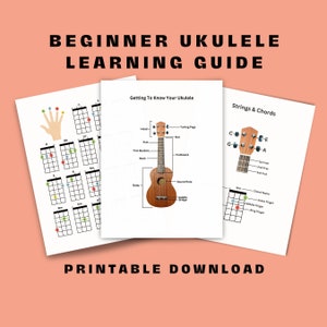 Beginner Ukulele Chords, Ukulele Learning Guide, Easy Ukulele Chords ...