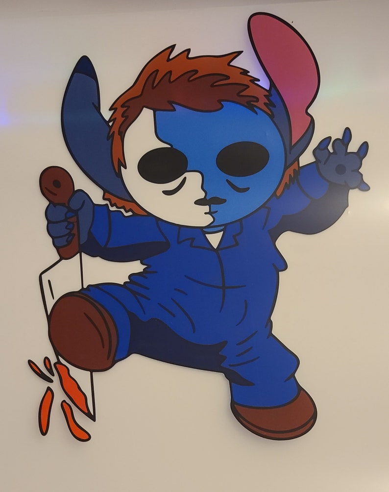 Michael Myers Stitch Direct to Film DTF Transfer - Etsy