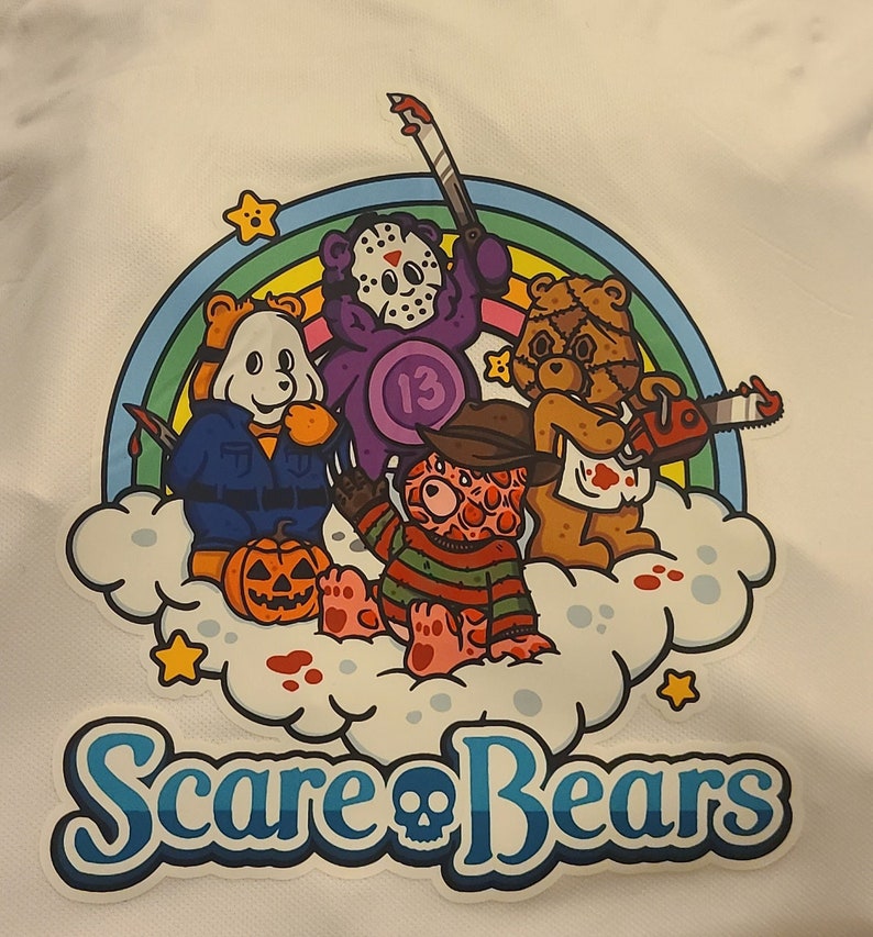 Scare Bears Direct to Film DTF Transfer - Etsy