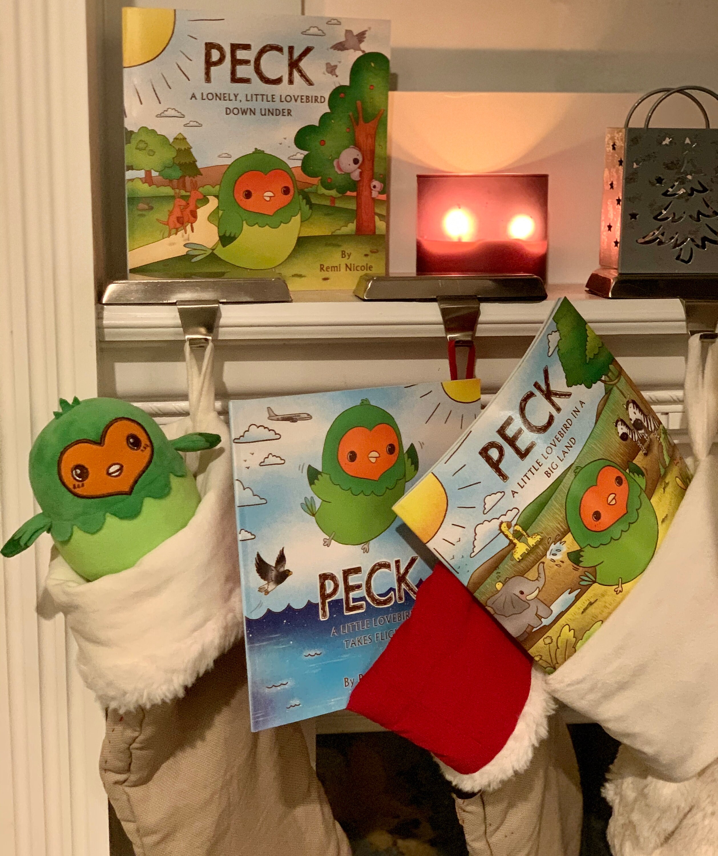PECK the Lovebird Children's Books and Plush Easter Gift Set - Etsy