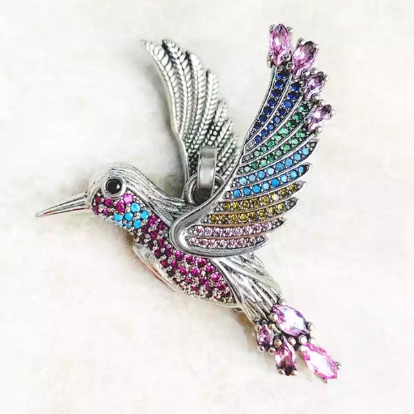 Hummingbird Crystal - Etsy