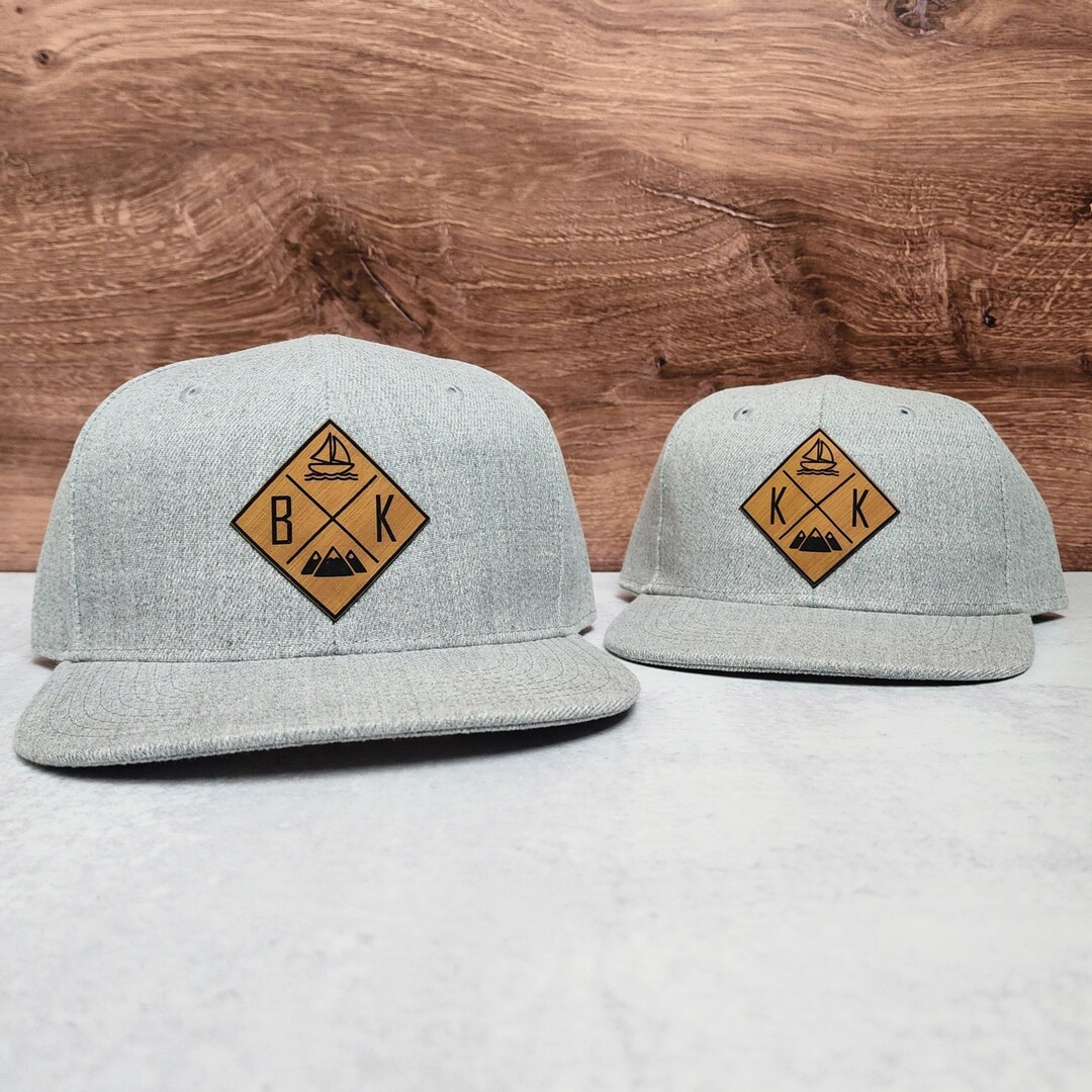 Custom Hat With Initials and Symbols Diamond Toddler Kid - Etsy