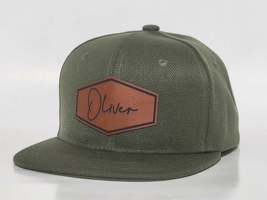 Custom Hat Signature Cursive Name Hat Hexagon Custom - Etsy