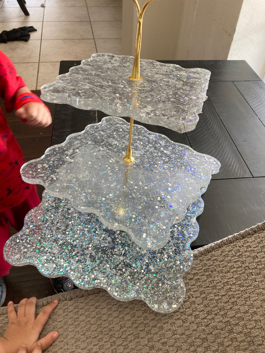 Resin Cake Stand - Etsy
