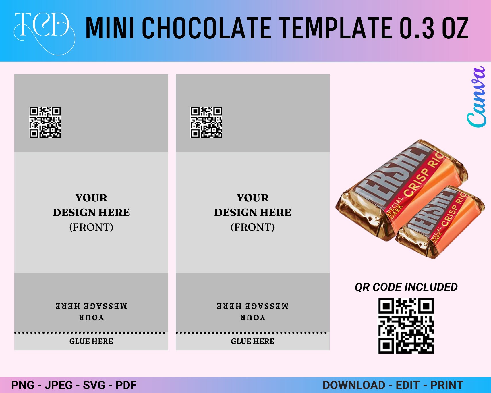 Mini Candy Bar Wrapper Svg - Etsy