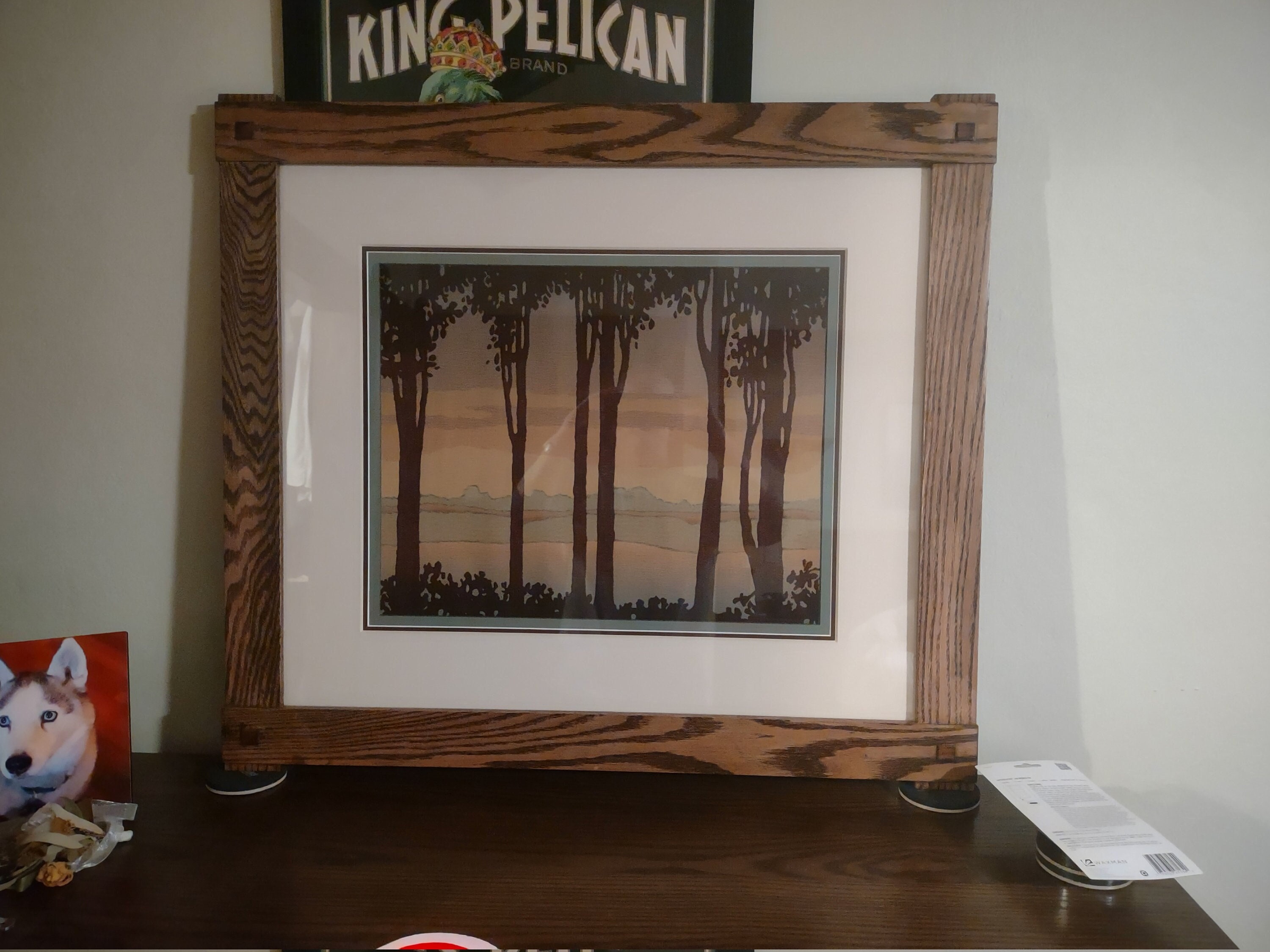 Craftsman Wall Art Frame Matting - Etsy