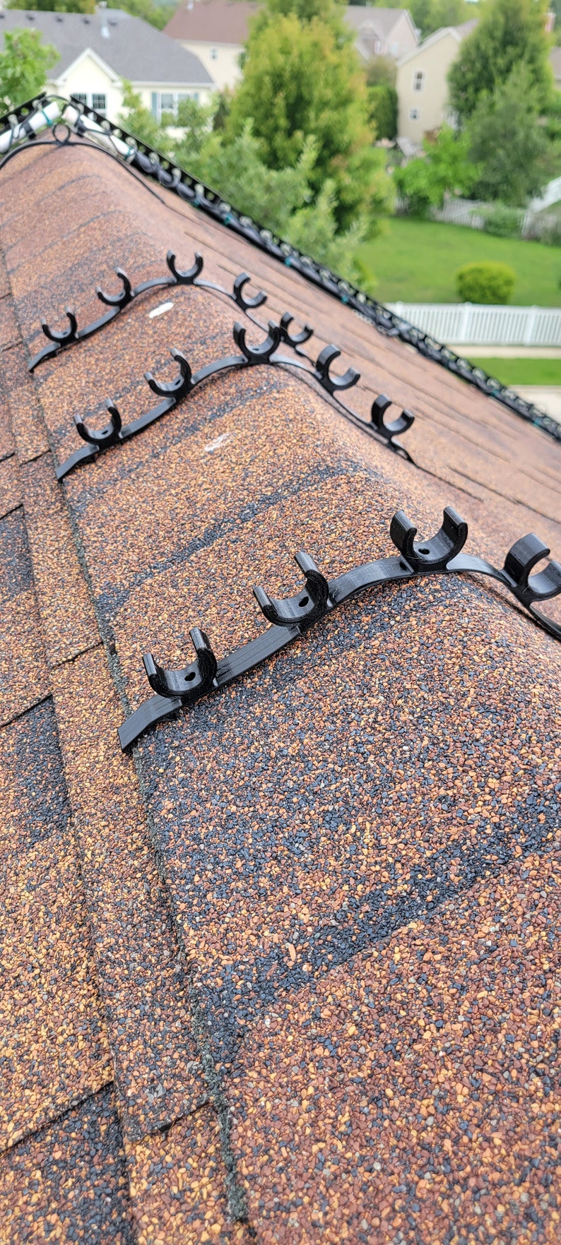 LIFETIME WARRANTY - 1/2" PVC Quintuple Ridge Clip - Etsy