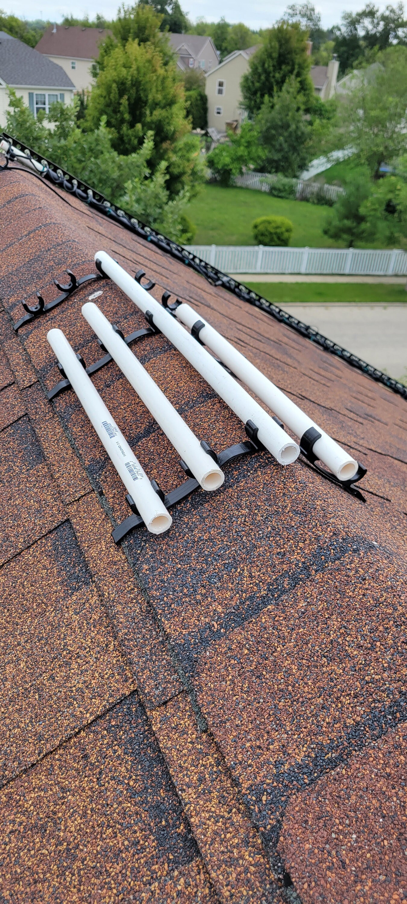 LIFETIME WARRANTY - 1/2" PVC Quintuple Ridge Clip - Etsy