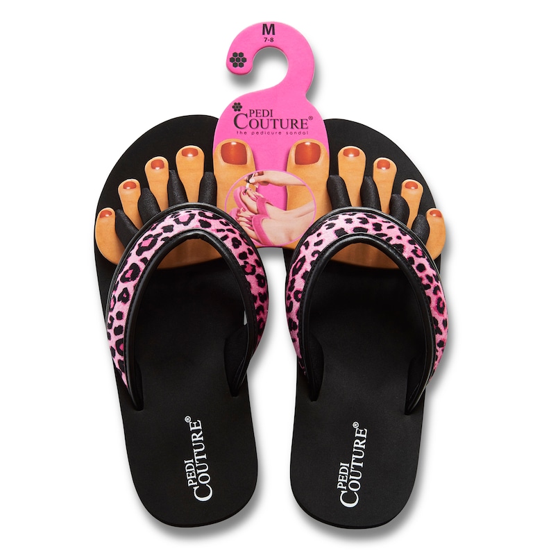 Pedi Couture Toe Separator Sandals for Women - Foam Sole Sandals ...