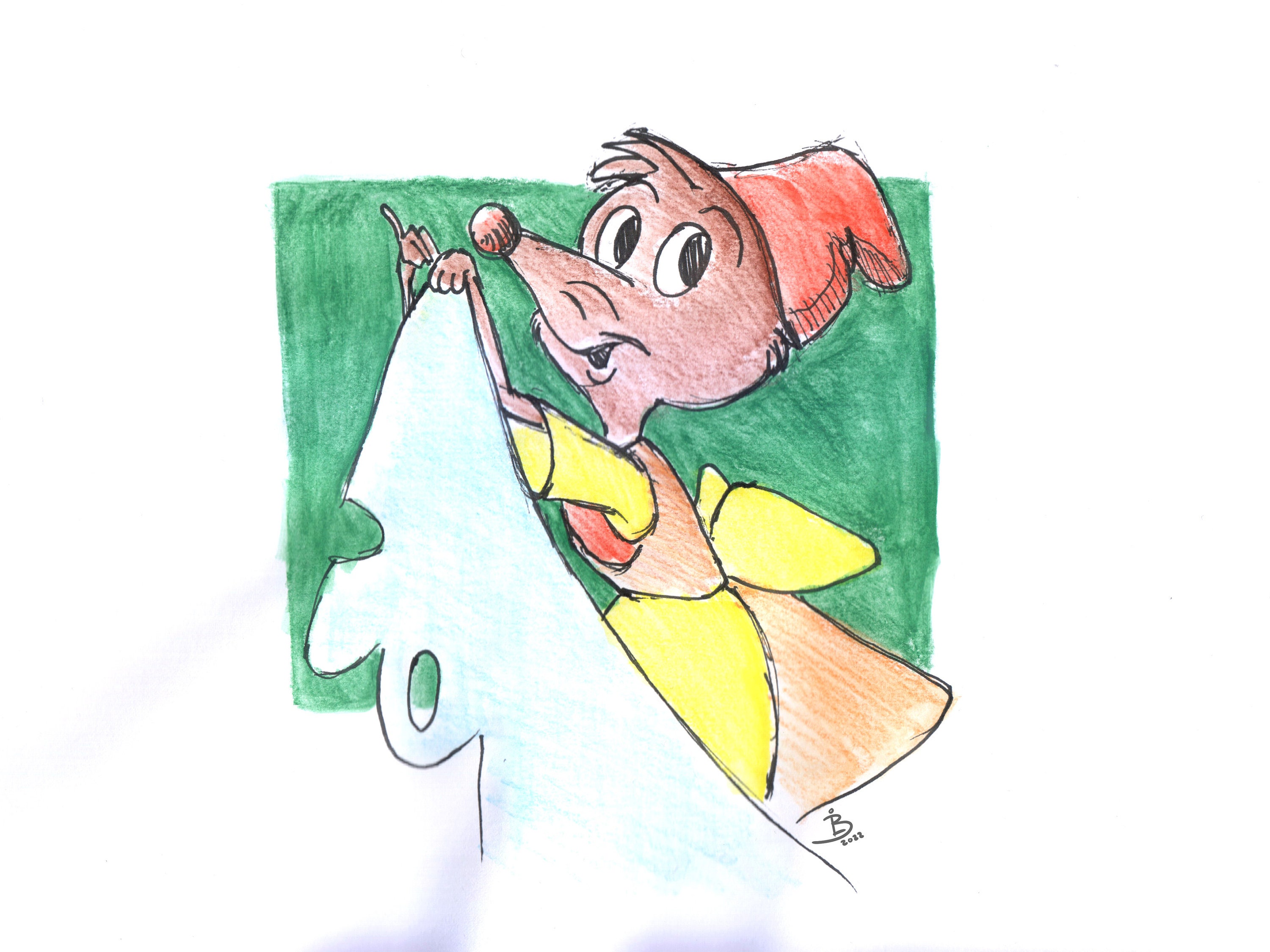 Fan Art of Suzy, the Seamstress Mouse in Cinderella - Etsy